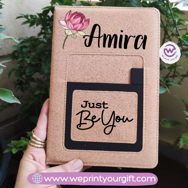 Personalized Notebook with Pocket - Stylish and Practical | weprint ...