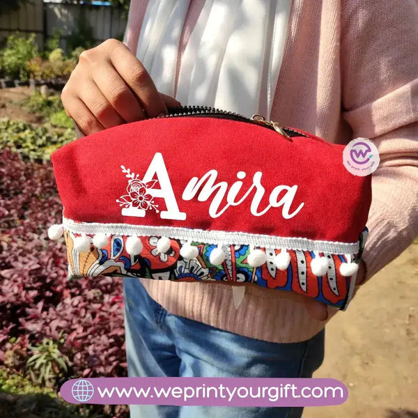 Makeup Pouch Bag-English Names- Customized makeup bag – WE PRINT