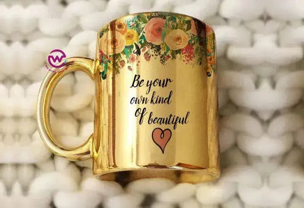 Mirror Ceramic Mug -Motivational designs – WE PRINT