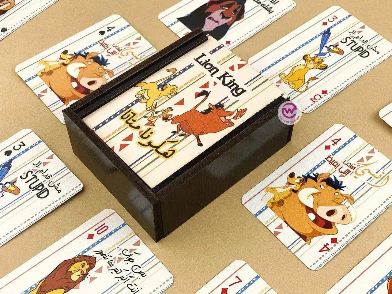 Playing Cards & UNO - Lion King – WE PRINT