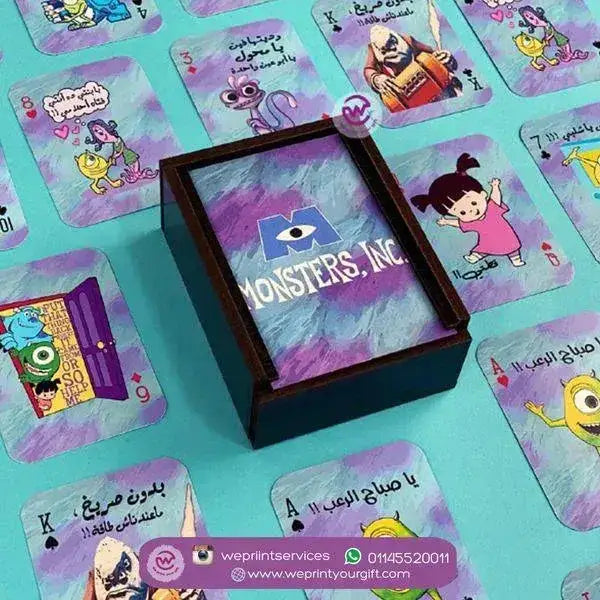 Playing Cards & UNO - Monster INC. – WE PRINT