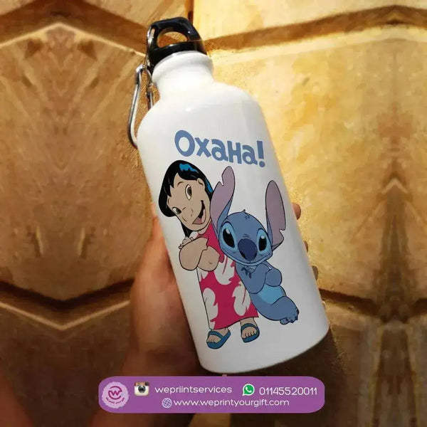 Water Bottle flask-Aluminium - Stitch – WE PRINT