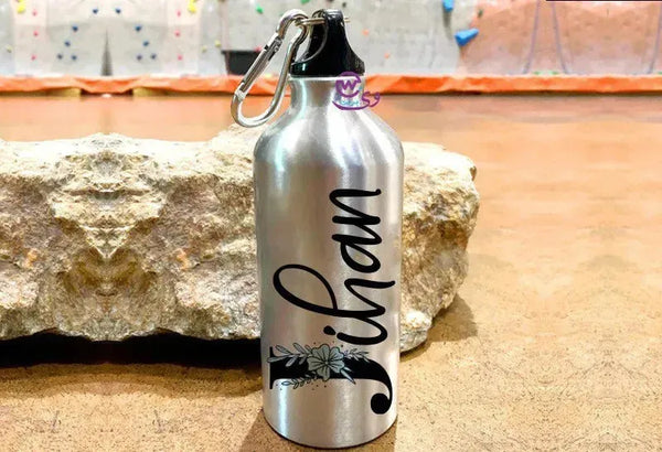 Water Bottle flask -Aluminum -English Names – WE PRINT